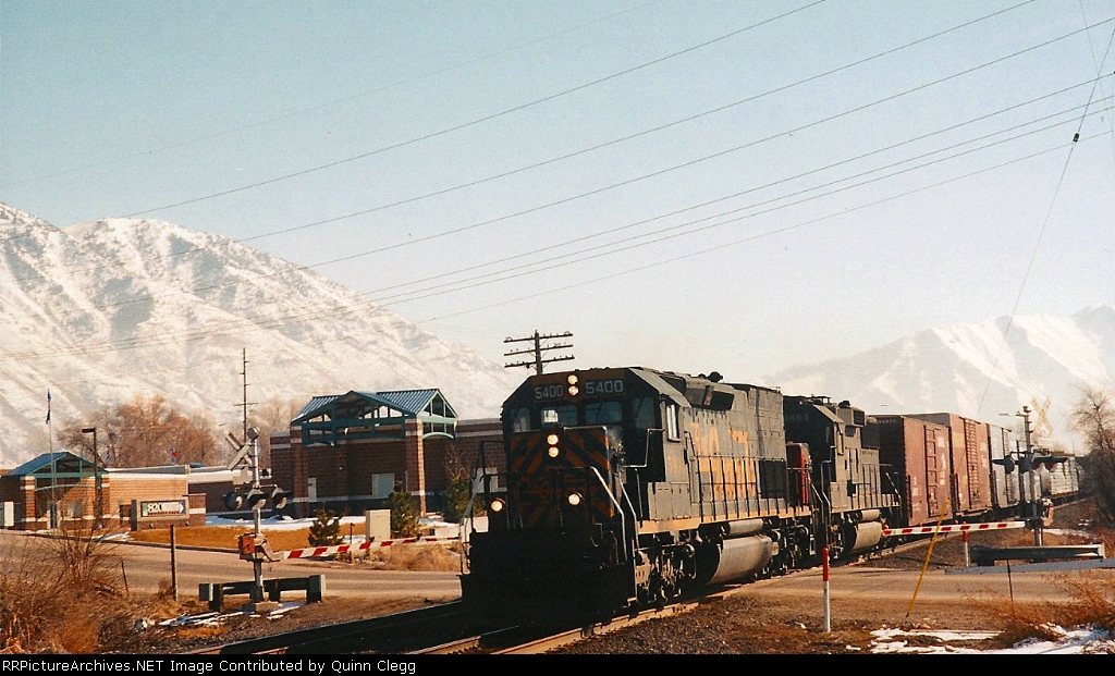 SOUTHERN PACIFIC'S CHICAGO,ILLINOIS-ROPER YARD (SALT LAKE CITY,UTAH) MANIFEST.